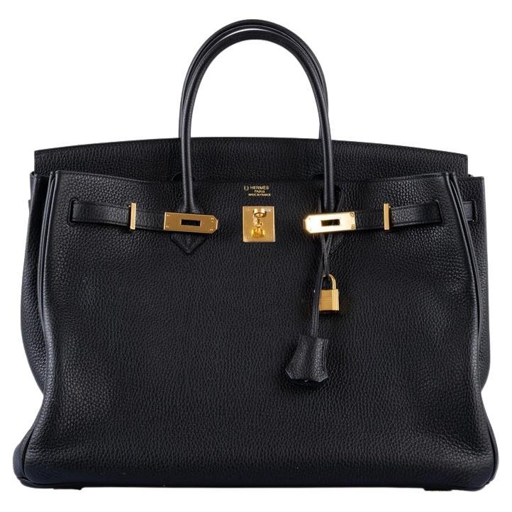 Vintage Hermès Birkin 35 Fauve Grizzly Suede and Painted Leopard ...