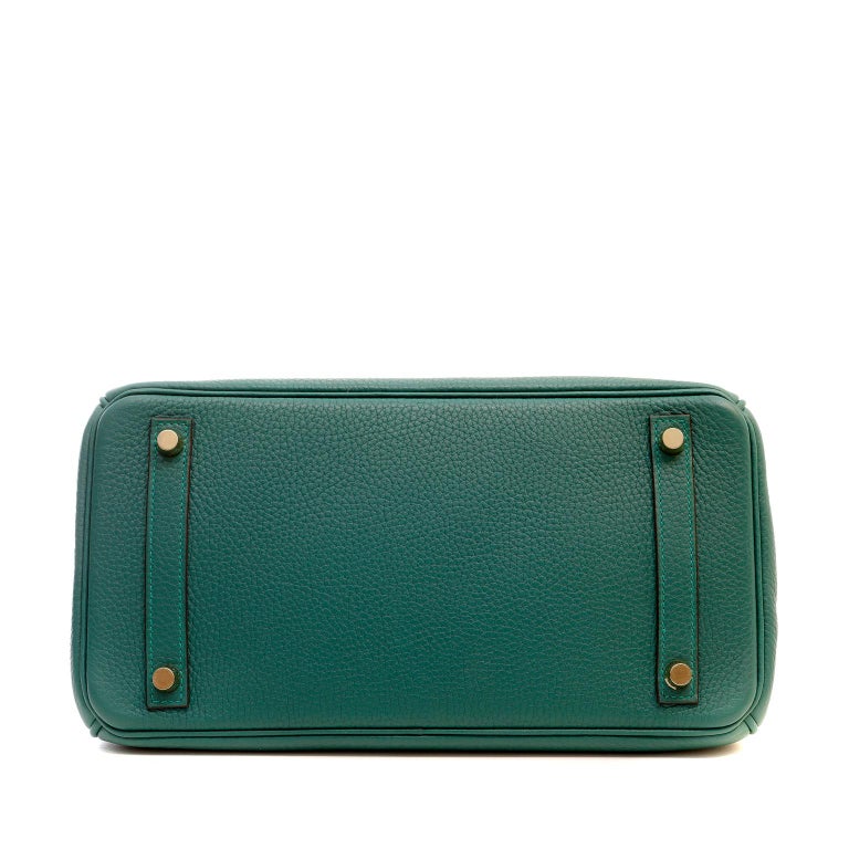 Hermès Jade Green Togo 30 cm Birkin For Sale at 1stDibs | birkin 30 ...