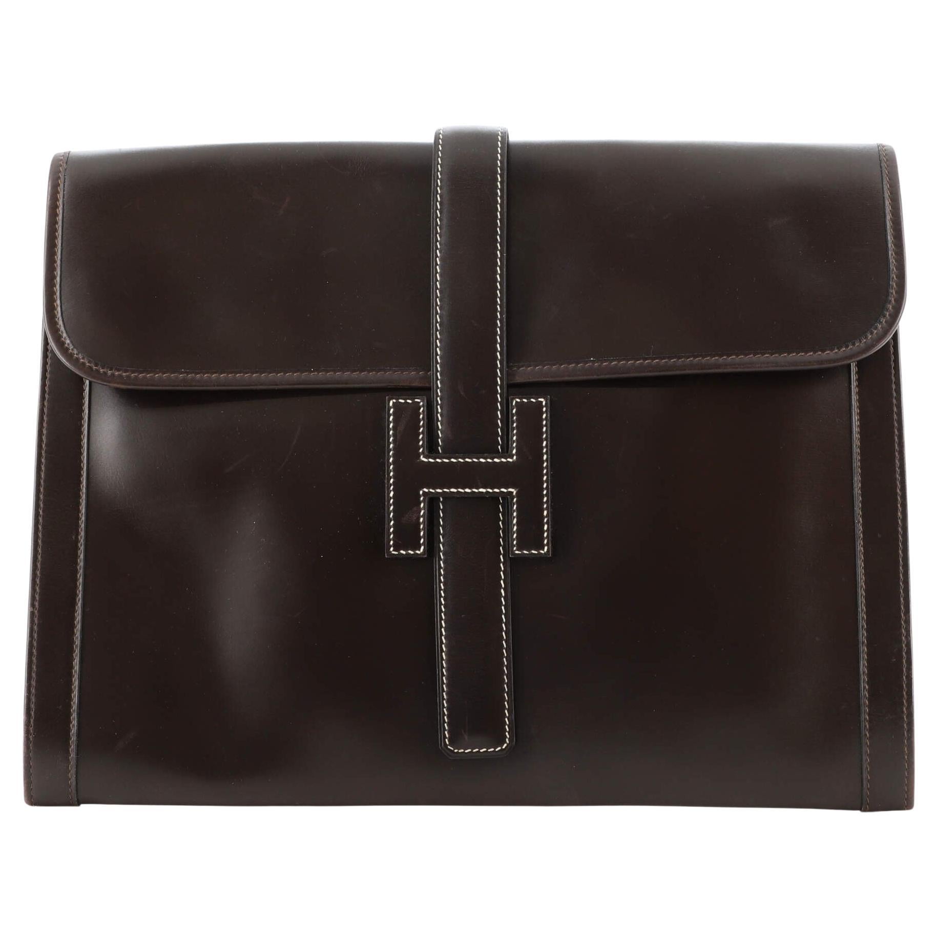 Hermes Jige Clutch Epsom 20 at 1stDibs | jige clutch hermes