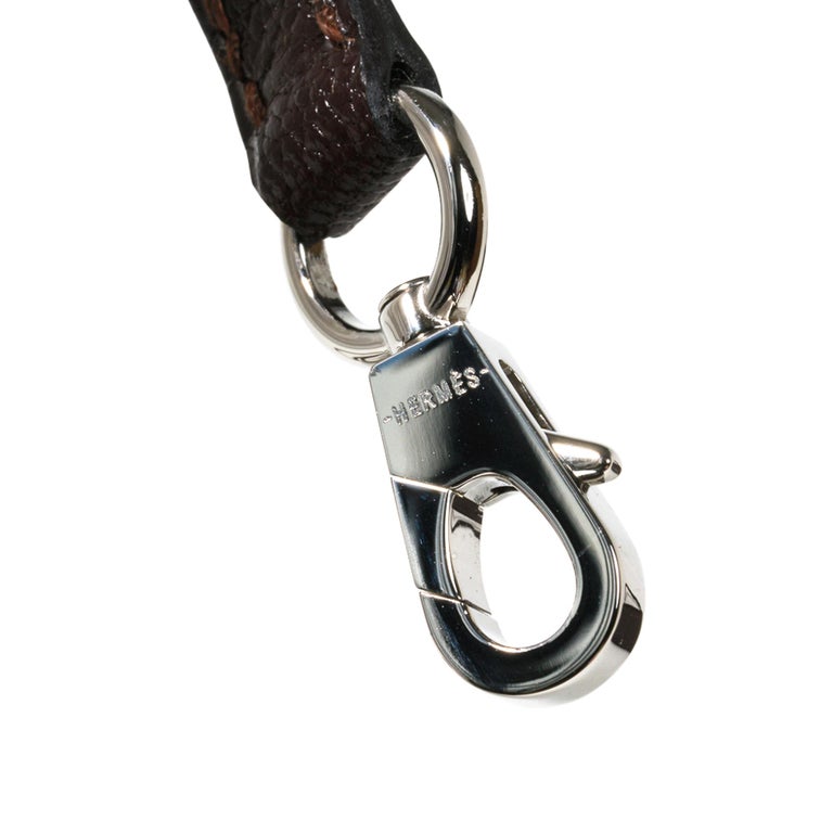 Hermes Kelly 20 Bi-Color Sellier Bag Havane / Etrusque Chevre Palladium ...