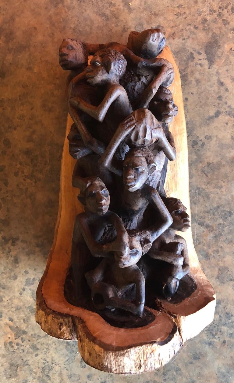 African Tree Carving For Sale at 1stDibs