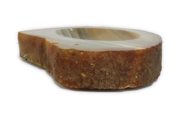 Vintage Carved Stone Ashtray at 1stDibs
