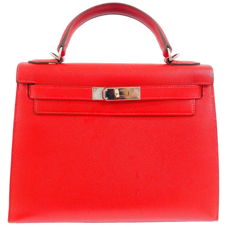 Hermès Kelly 28 Red at 1stDibs | hermes kelly red 28