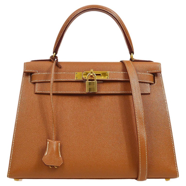 Hermès Sac à bandoulière Kelly 28 Sellier à poignée supérieure ...