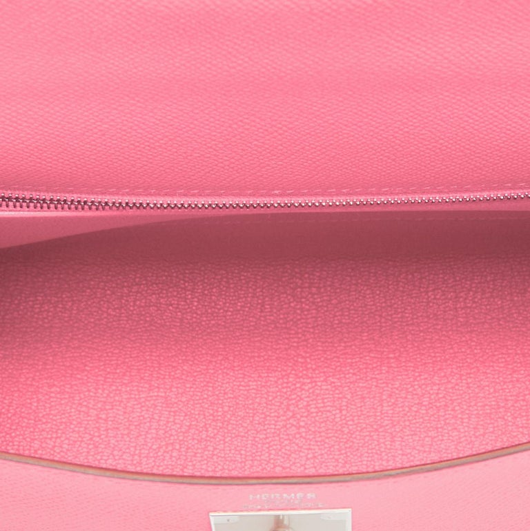 Hermes Kelly 28cm Rose Confetti Pink Sellier Shoulder Bag Y Stamp, 2020 ...