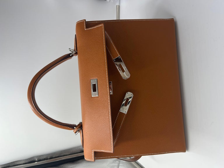 Hermes Kelly 32 gold phw at 1stDibs