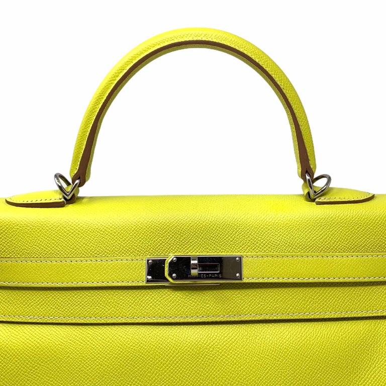 Hermès: KELLY 35 BAG IN LEATHER at 1stDibs