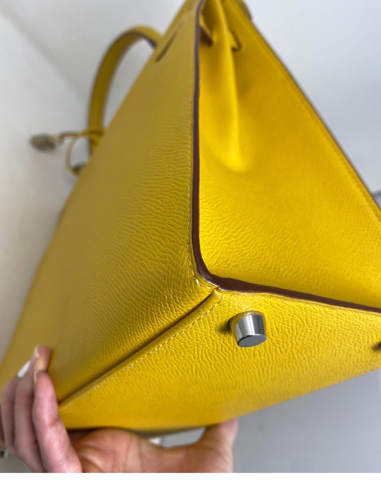 Hermès Kelly 35 Soleil Bag at 1stDibs
