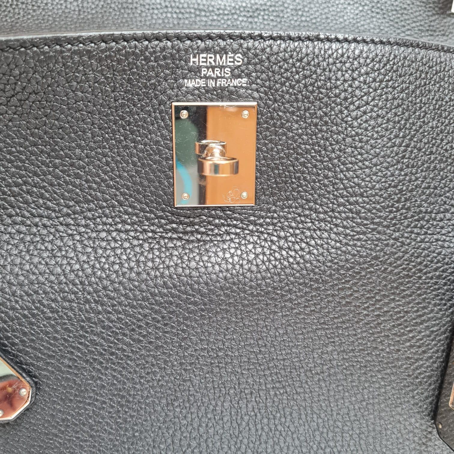 Hermes Kelly 35 Togo Leather Bag For Sale at 1stDibs