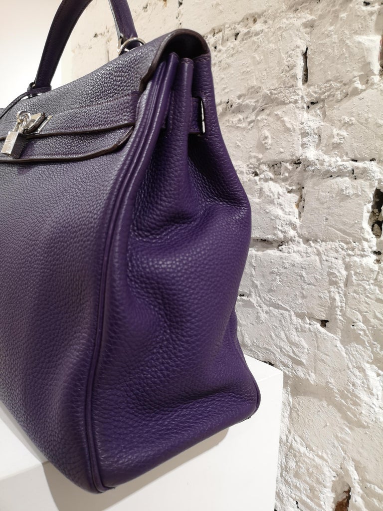 Hermès Kelly 40 UltraViolet at 1stDibs