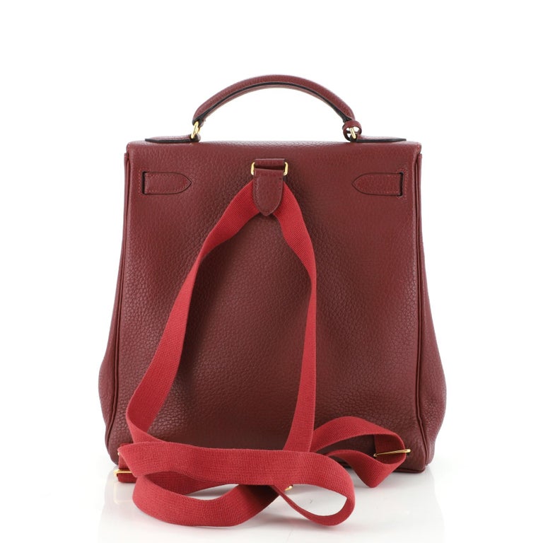 Hermes Kelly Ado Backpack Fjord 28 at 1stDibs