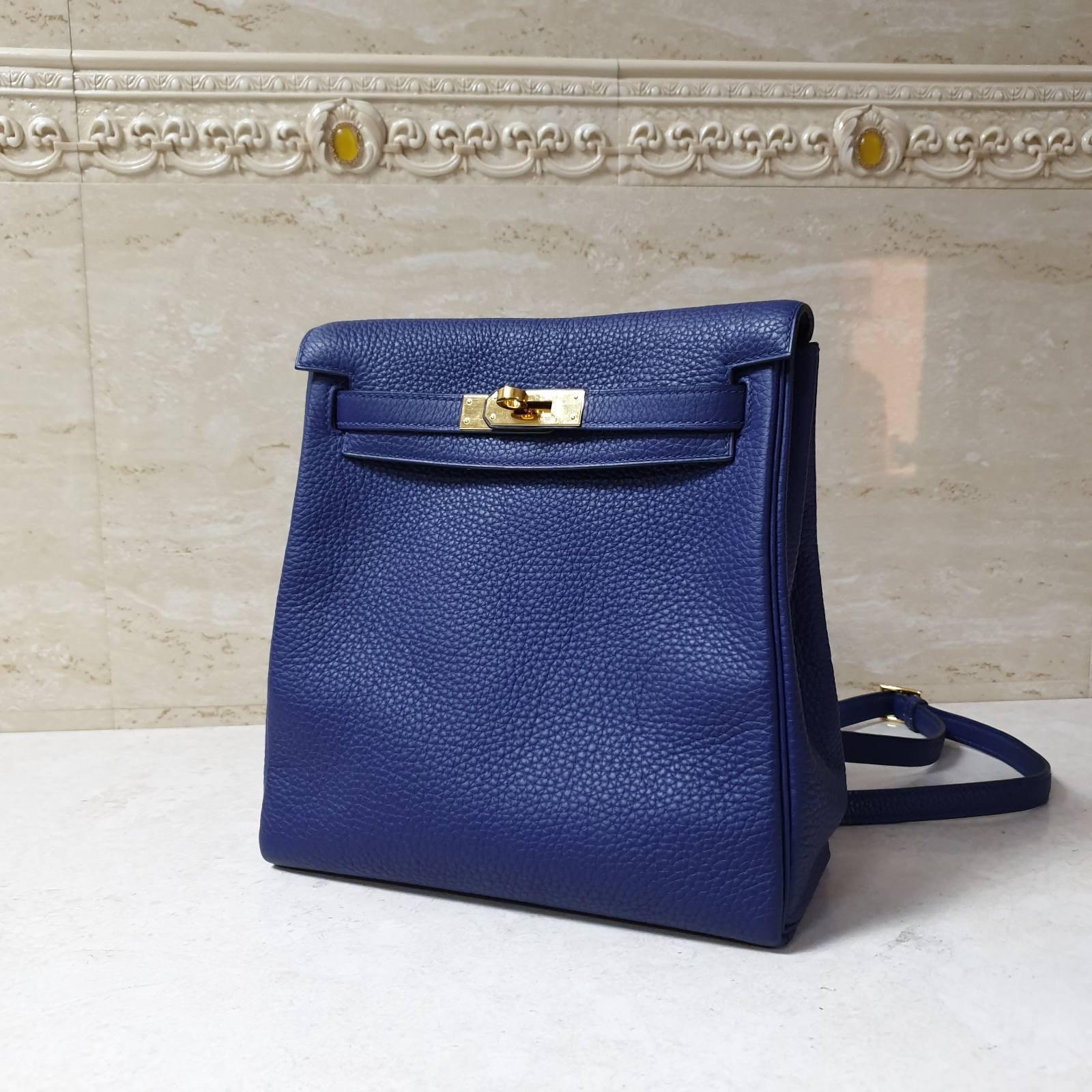 Hermes Kelly Ado II Bag Backpack For Sale at 1stDibs