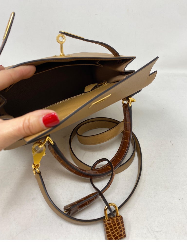 Hermes Kelly Chai 25 Touch Bag For Sale at 1stDibs