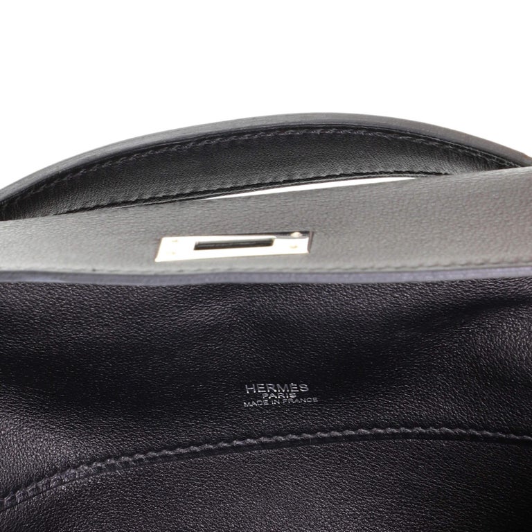 Hermes Kelly Cut Pochette Evercolor at 1stDibs
