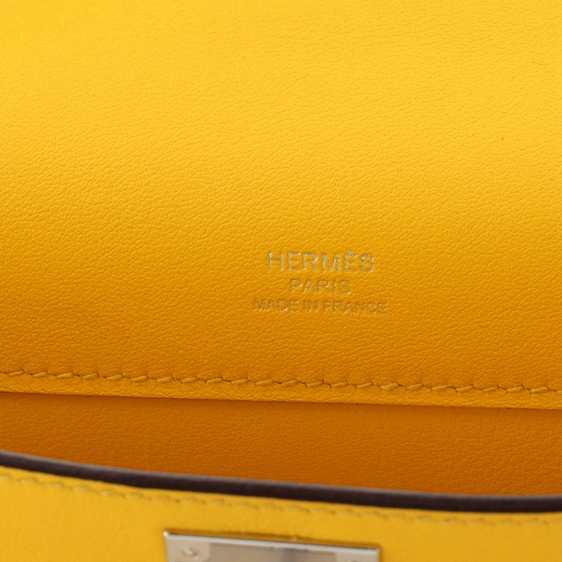 Hermes Kelly Cut Pochette Swift For Sale at 1stDibs