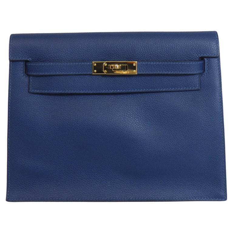 Hermes - Kelly Danse II 2019 - Deep Blue - Belt Bag - Swift Leather For ...
