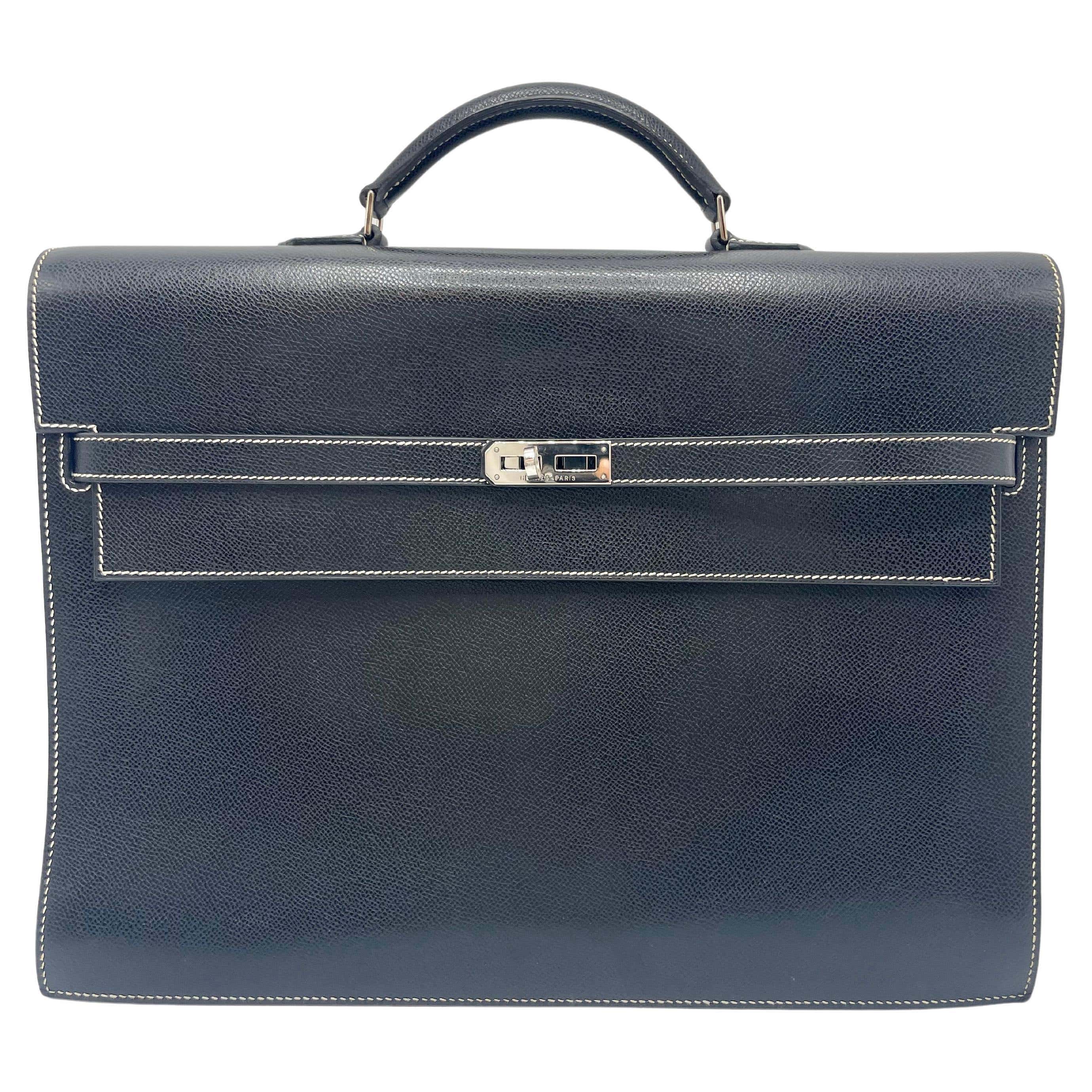 Hermes Buenaventura Men s Canvas And Leather Briefcase At 1stDibs Hermes Buenaventura Men s Canvas And Leather Briefcase At 1stDibs