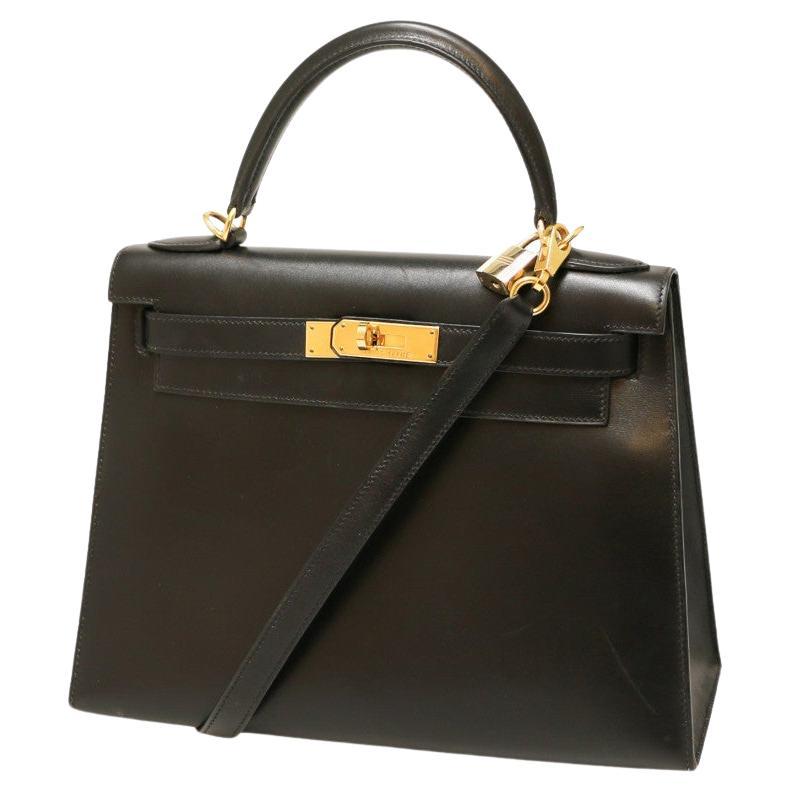 Hermès Kelly II 28 Black Bag For Sale at 1stDibs