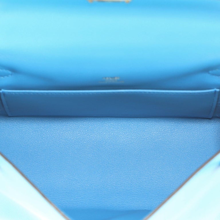 Hermes Kelly Pochette Swift at 1stDibs