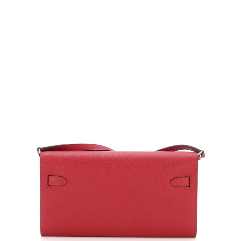 Hermes Kelly To Go Wallet Epsom For Sale at 1stDibs