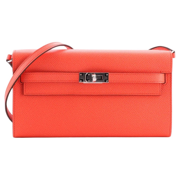 Hermes Kelly To Go Wallet Epsom For Sale at 1stDibs