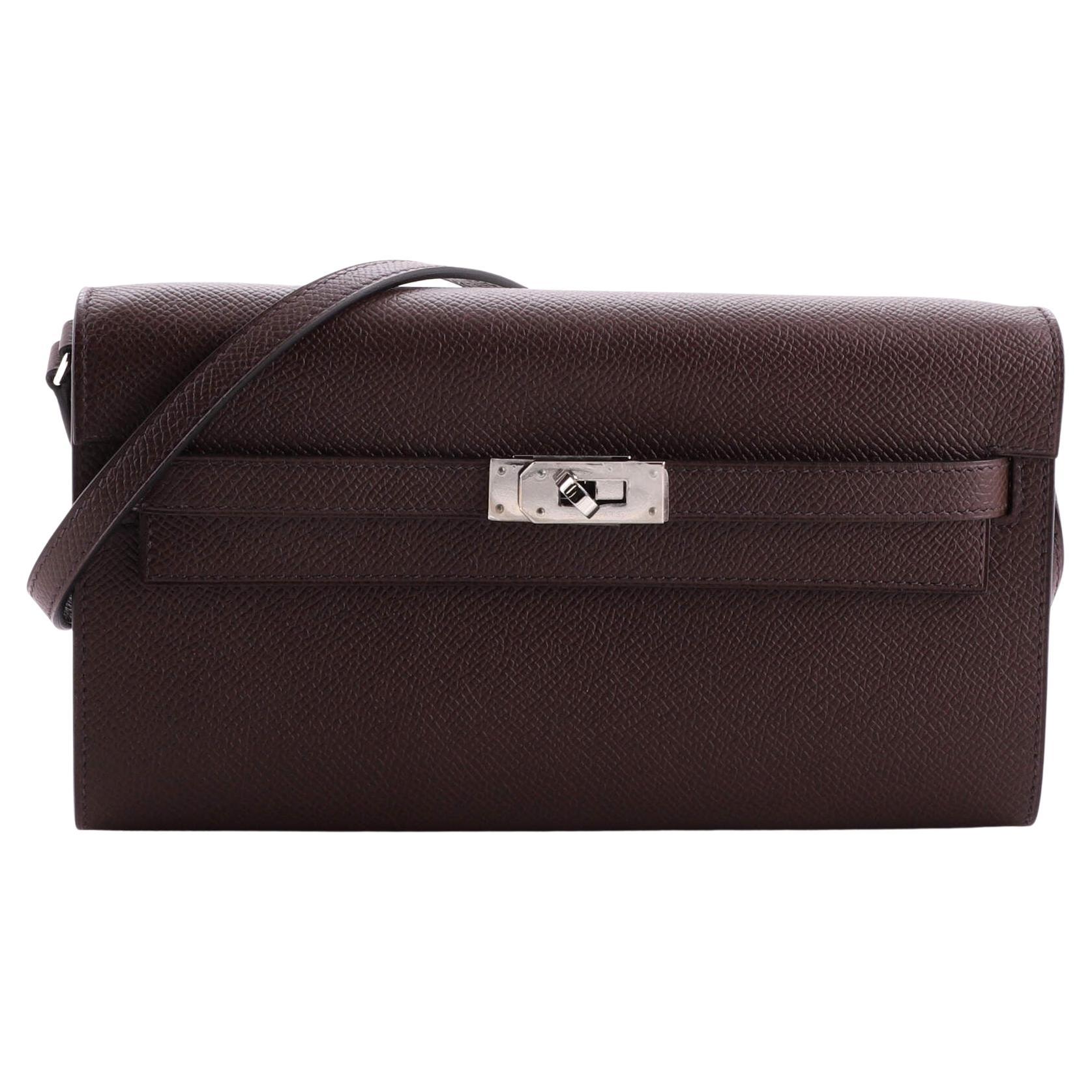 Hermes Kelly To Go Wallet Epsom For Sale at 1stDibs