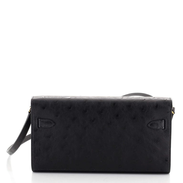 Hermes Kelly To Go Wallet Ostrich at 1stDibs | kelly to go ostrich