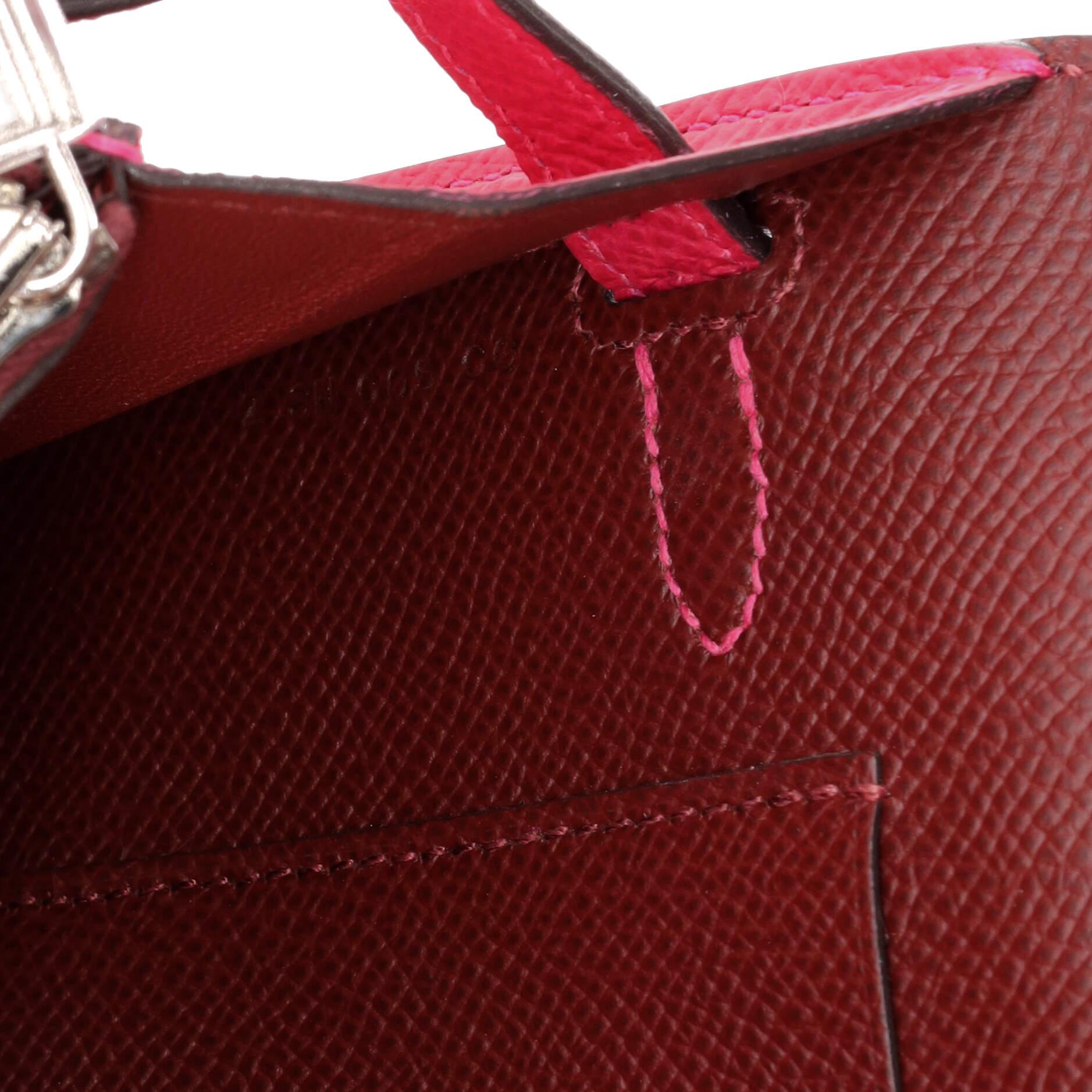 Hermes Kelly To Go Wallet Verso Epsom For Sale at 1stDibs