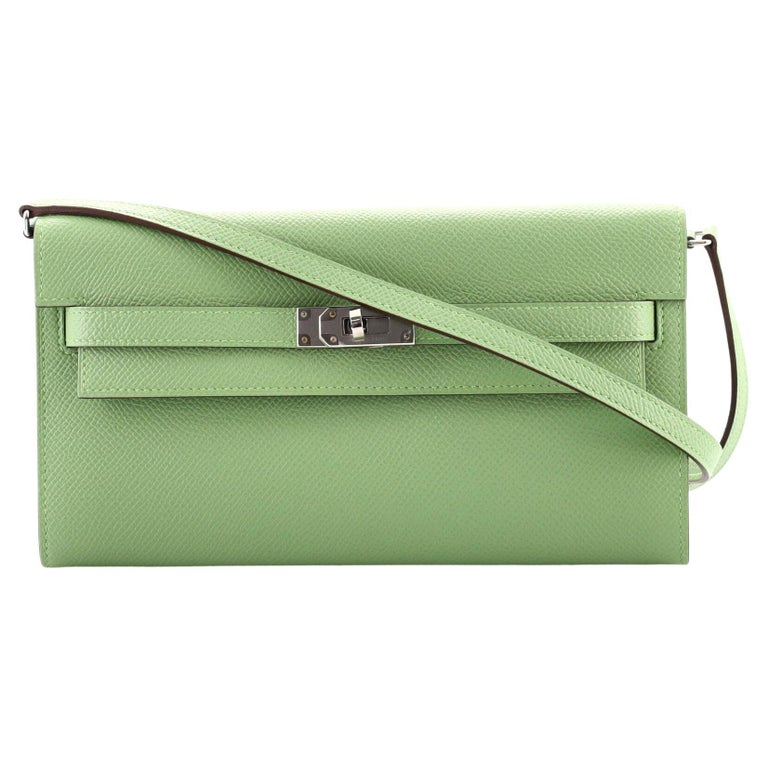 Hermes Kelly To Go Wallet Verso Epsom at 1stDibs