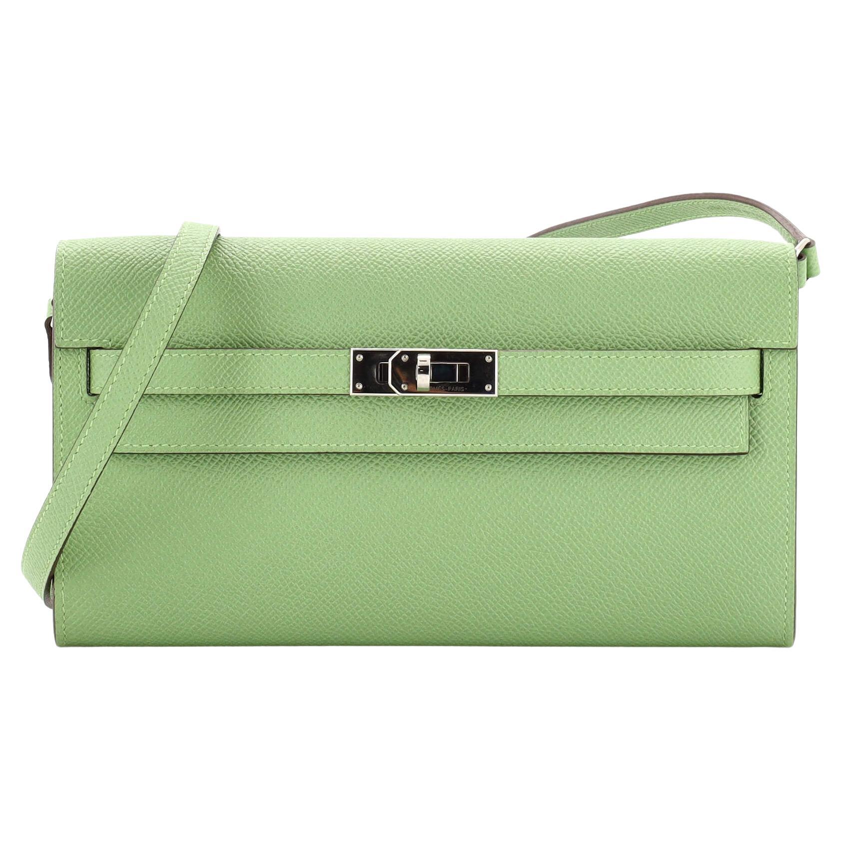 Hermes Kelly To Go Wallet Verso Epsom For Sale at 1stDibs