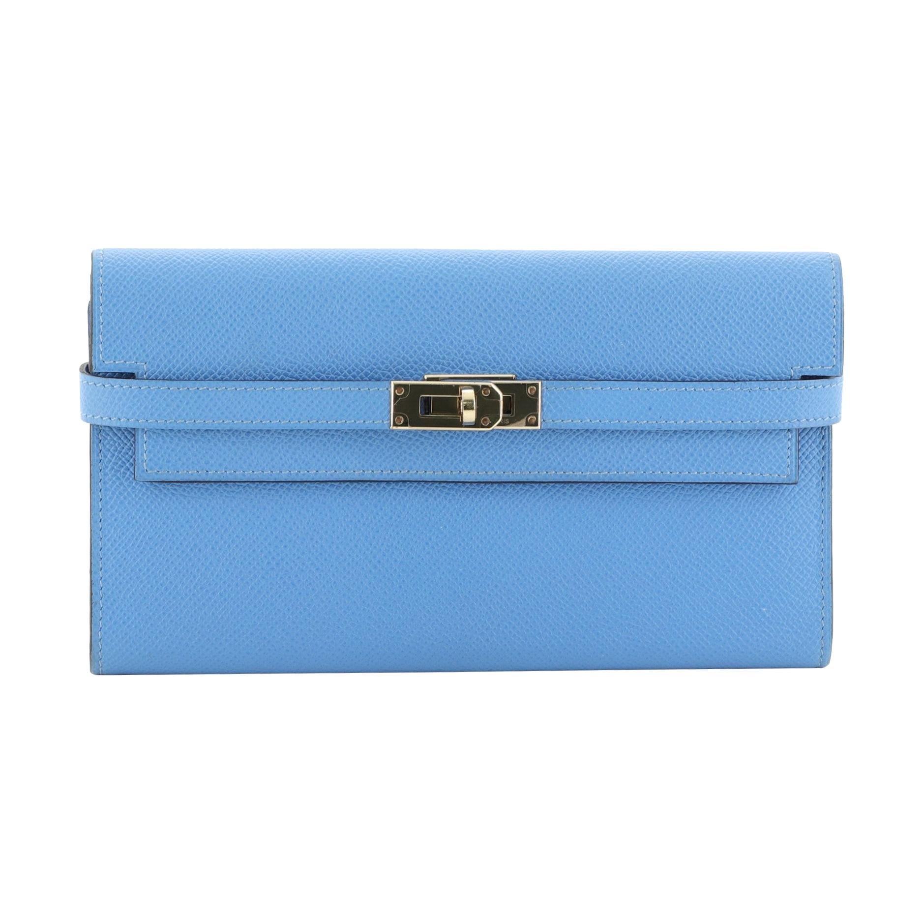 Hermes Kelly Wallet Epsom Long at 1stDibs