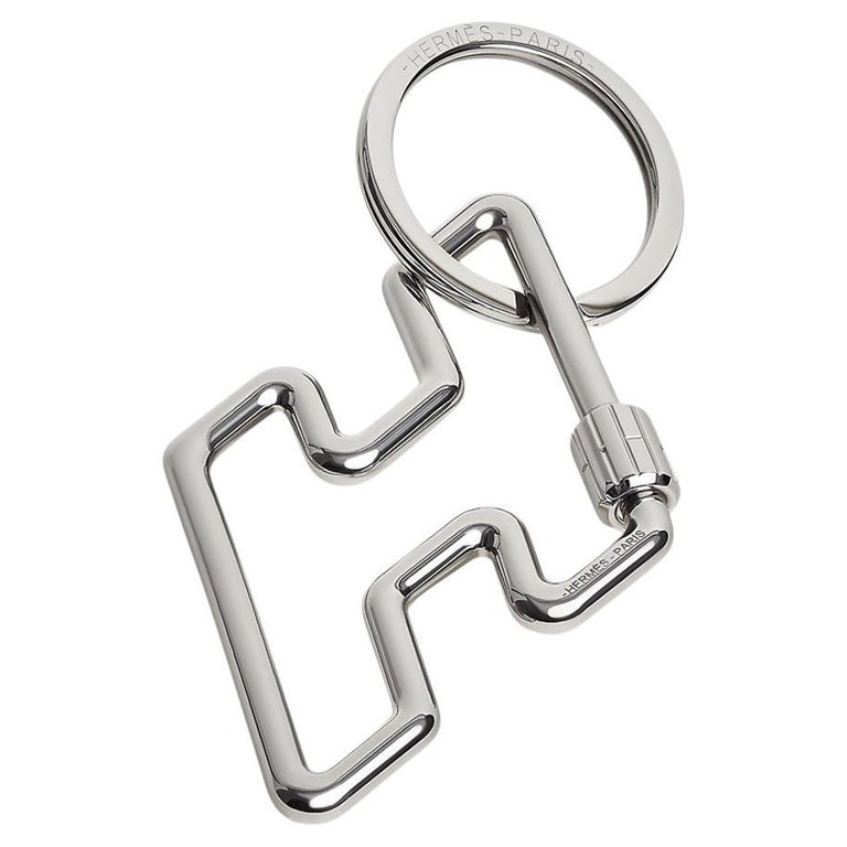 Hermes Key Ring H Too Speed Stainless Steel For Sale at 1stDibs