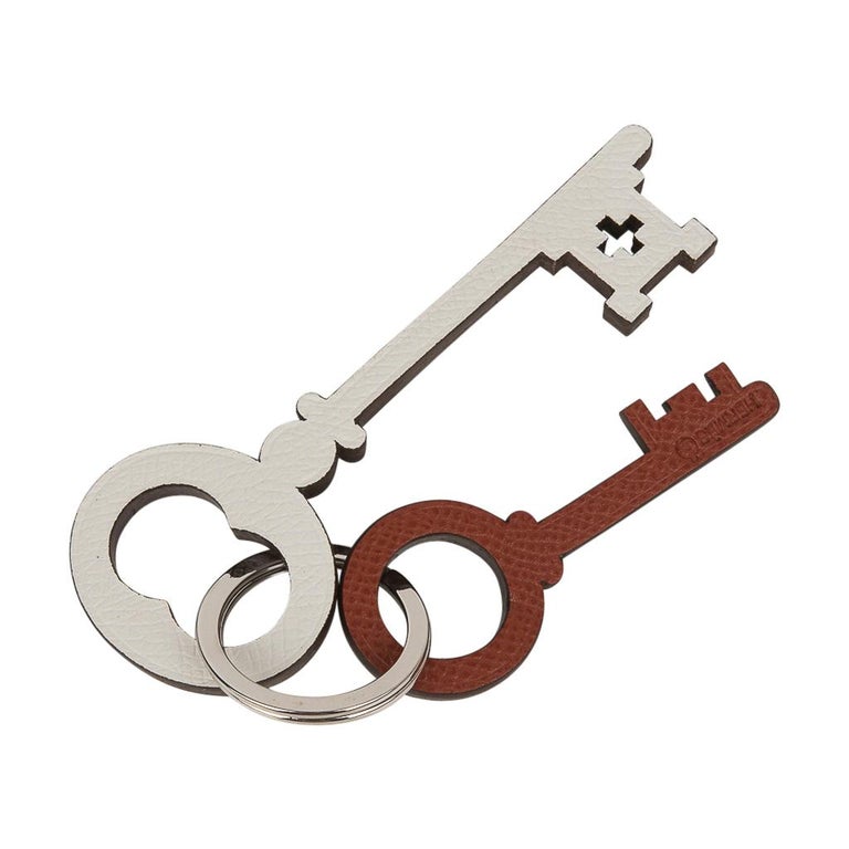 Hermes Key Ring Petite h Reversible Color Key Charms Limited Edition ...