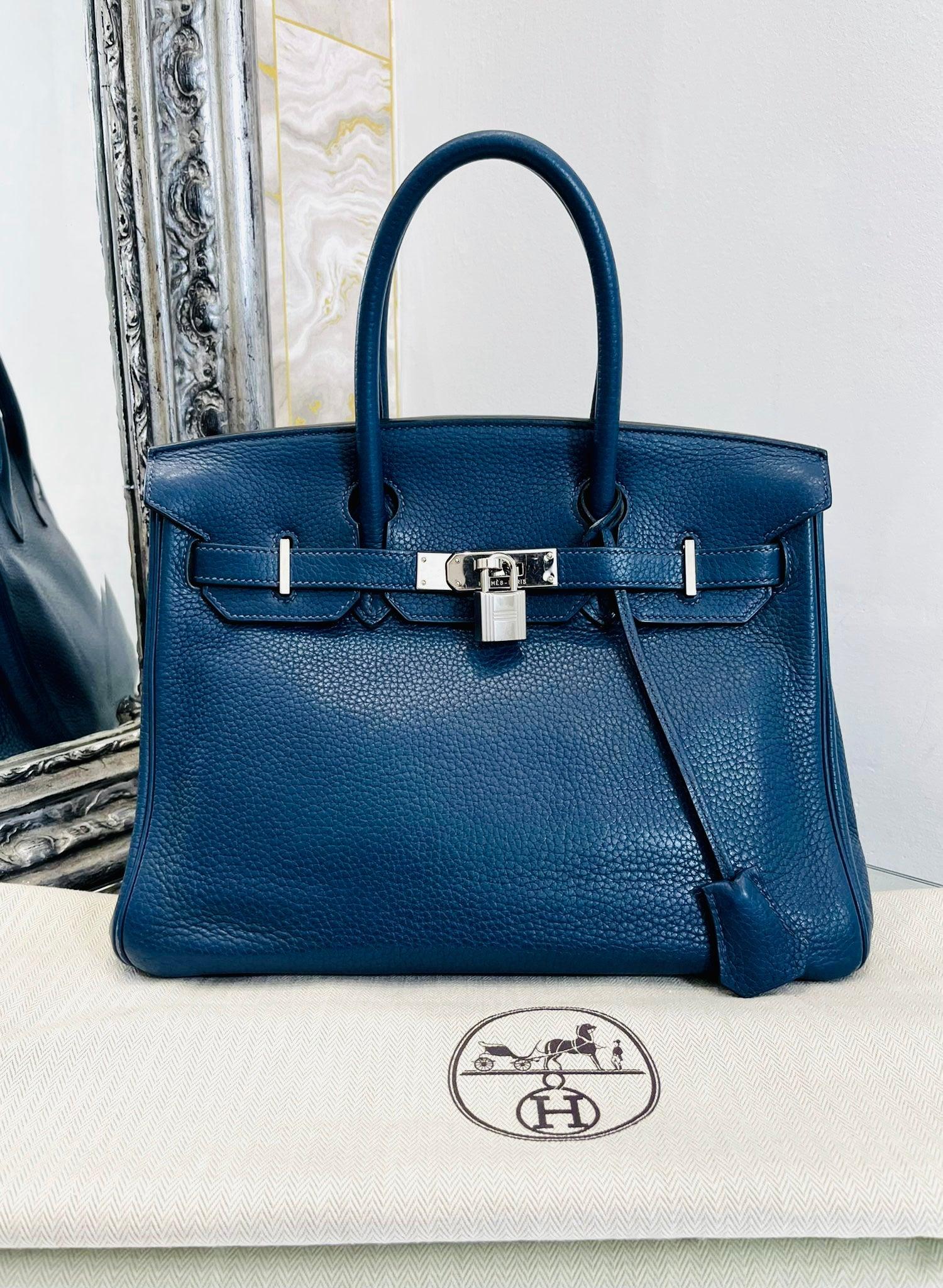 Hermes Leather Birkin 30cm For Sale at 1stDibs