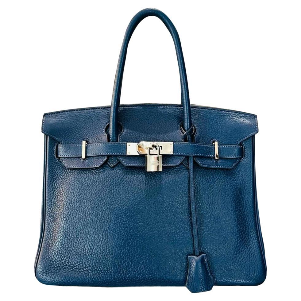 Hermes Leather Birkin 30cm For Sale at 1stDibs