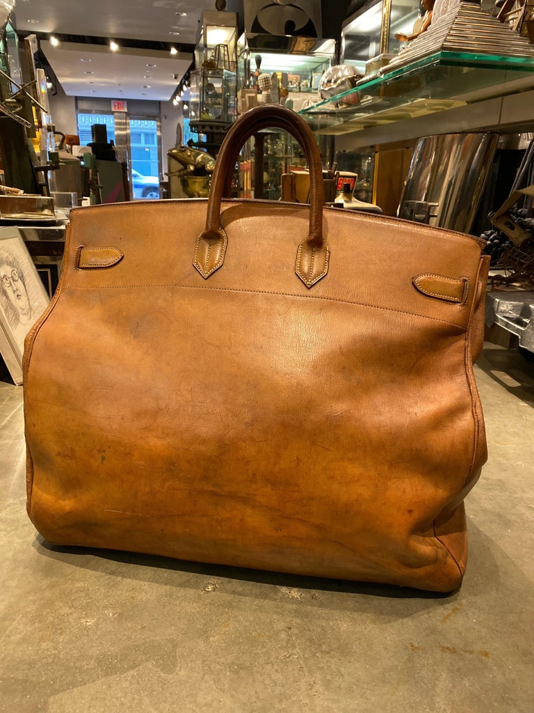 Hermès Leather HAC, 1970s at 1stDibs