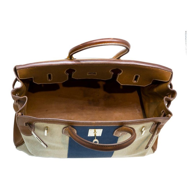 Hermes Limited Edition 35cm Birkin Barenia Flag Bag at 1stDibs