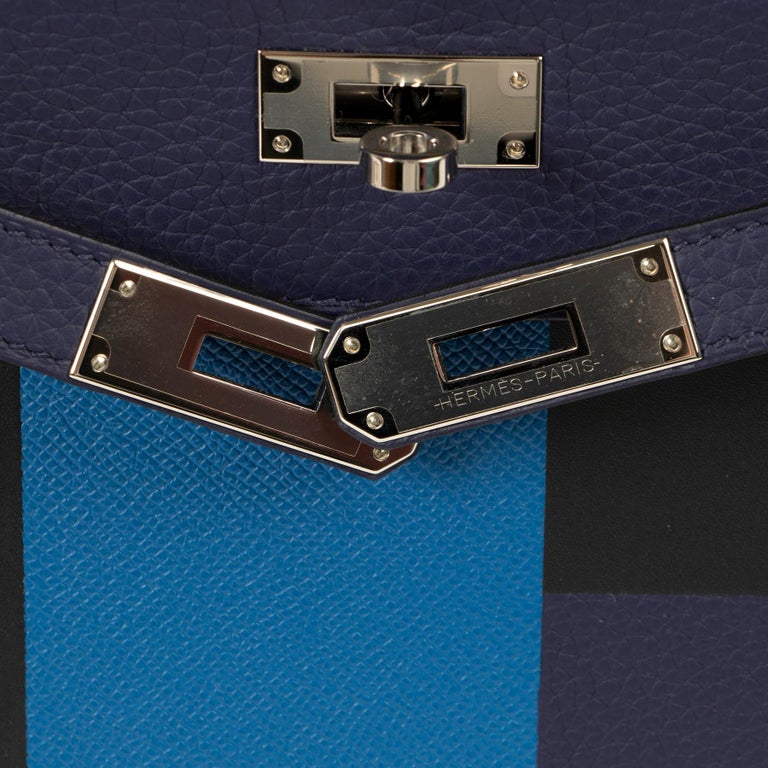 Hermès Limited Edition Kellygraphie Kelly 28 Sellier Letter E PHW For ...