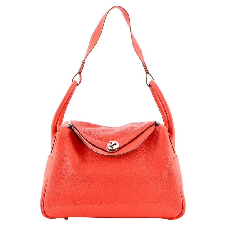 Hermes Lindy Bag Clemence 30 For Sale at 1stDibs