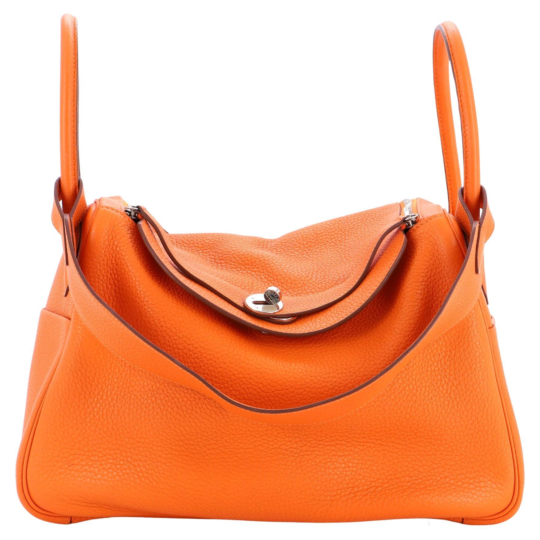 Hermes Lindy Bag Clemence 34 For Sale at 1stDibs
