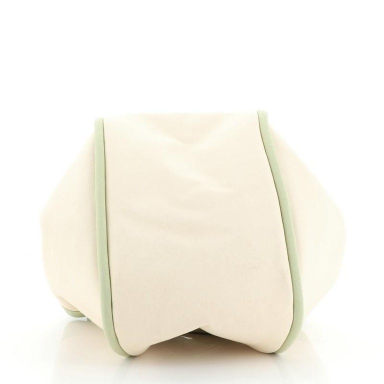 Hermes Lindy Beach Bag Toile at 1stDibs
