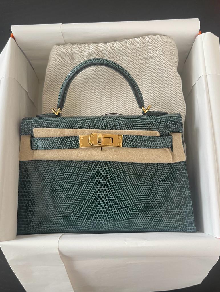 Hermes Lizard Vert Cypres Mini Kelly For Sale at 1stDibs | mini cypres ...