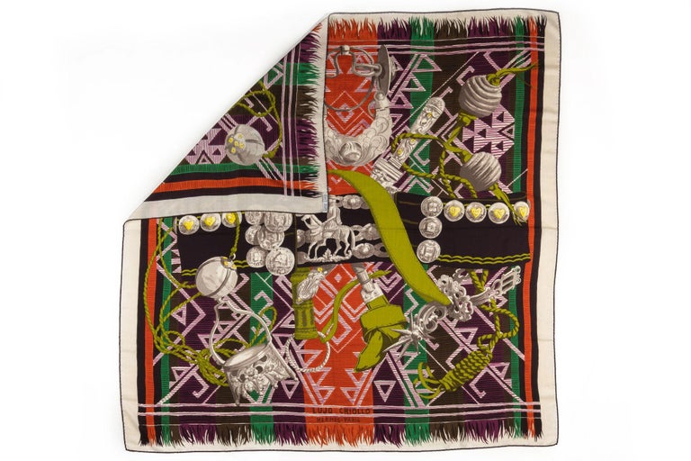 Hermès Lujo Criollo Cashmere Shawl For Sale at 1stDibs