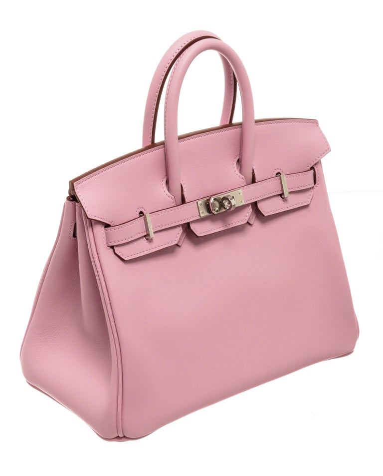 Hermes Mauve Chamonix Birkin 25 at 1stDibs
