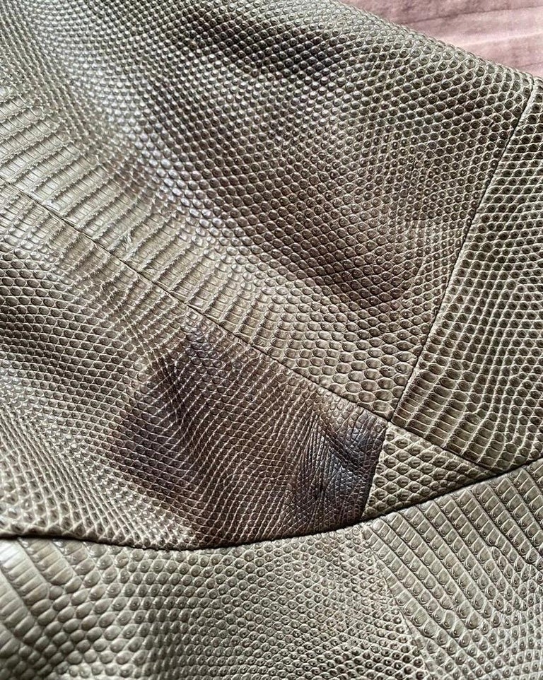 Hermes Mens Lizard Moto Jacket 32, 000$ For Sale at 1stDibs