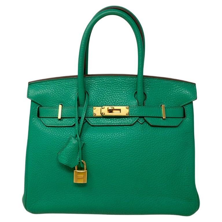 Hermes Menthe Birkin 30 Bag For Sale at 1stDibs