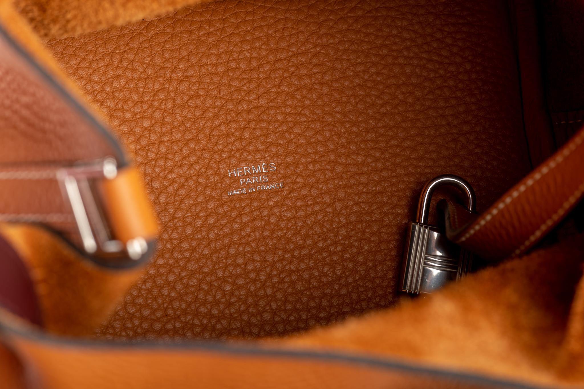 Hermes Mini Picotin Lock Gold Palladium Bag at 1stDibs | hermes picotin ...