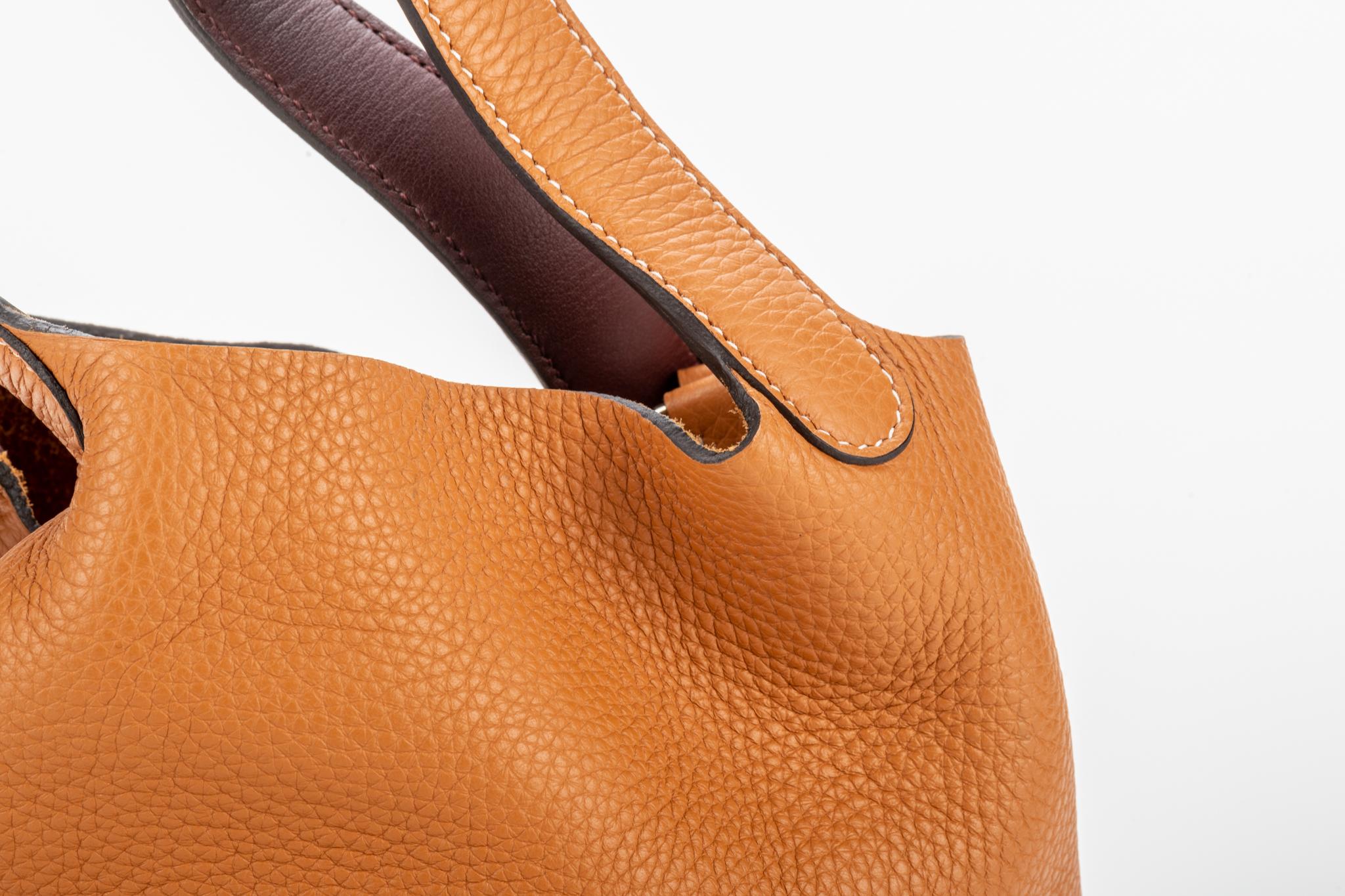 Hermes Mini Picotin Lock Gold Palladium Bag at 1stDibs | hermes picotin ...