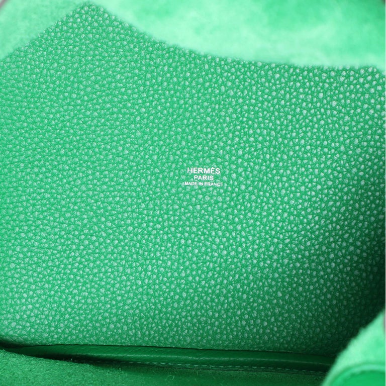 Hermes Monochrome Picotin Lock Bag Clemence MM at 1stDibs
