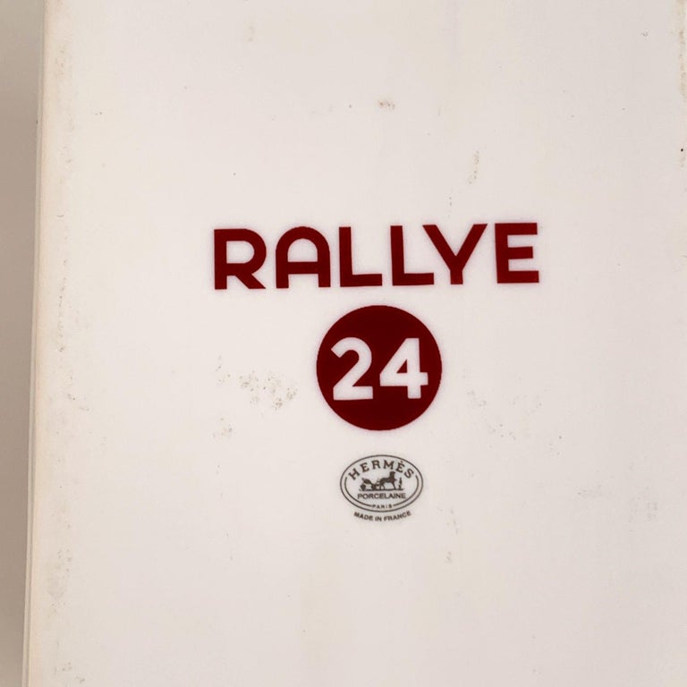 Hermes Multicolor Porcelain Rallye 24 Large Vase Rotonde For Sale at ...